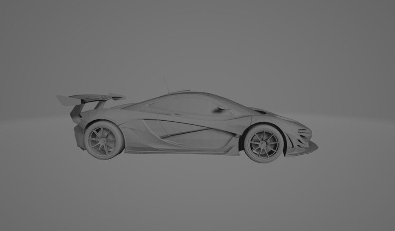 Mclaren P1 3D Printing STL File: Icon of Hybrid Hypercar Innovation ...