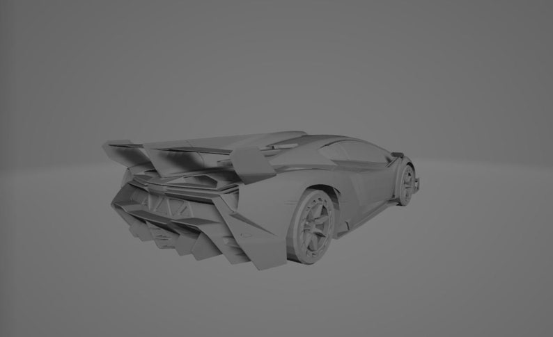 Lamborghini Veneno 3D Printing STL File: Exotic Automotive Mastery ...