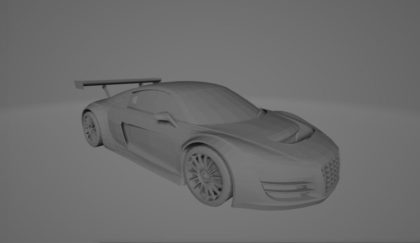 Highly Detailed Audi R8 LMS 3D Printing STL File Premium Quality ...