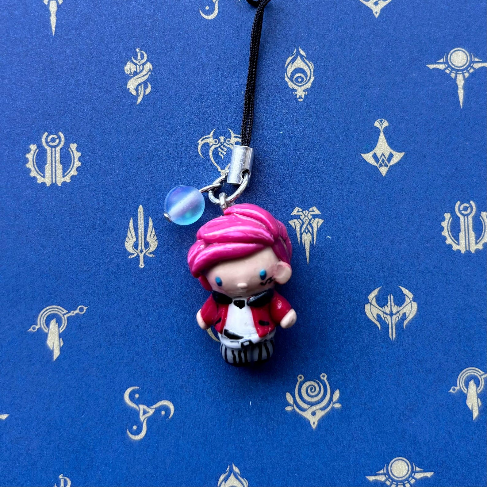 Arcane Jinx & Vi Phone Charm/ Keychain | League of Legends-inspired ...