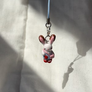 Calico Critter Chocolate Rabbit Phone Charm / Keychain | Sylvanian ...
