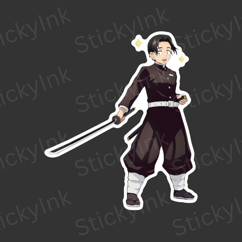 Demon Slayer Academy Outfit Vinyl Stickers - Etsy