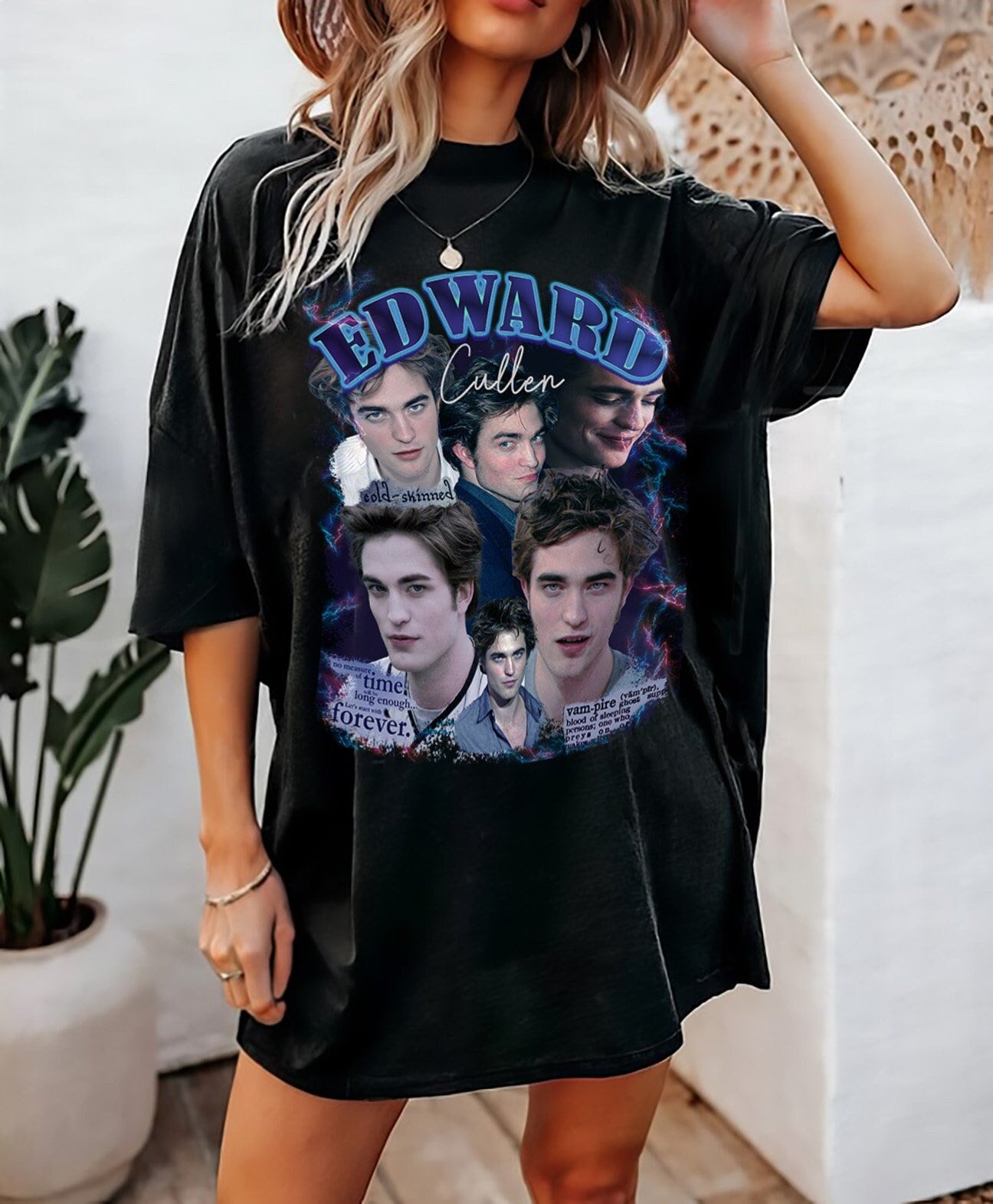Twilight Shirt Limited Vintage T-shirt, Oversized Unisex T-shirt Twilight Fans Homage T-shirt ...