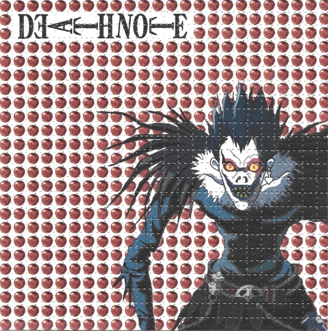Death Note Blotter Art - Etsy