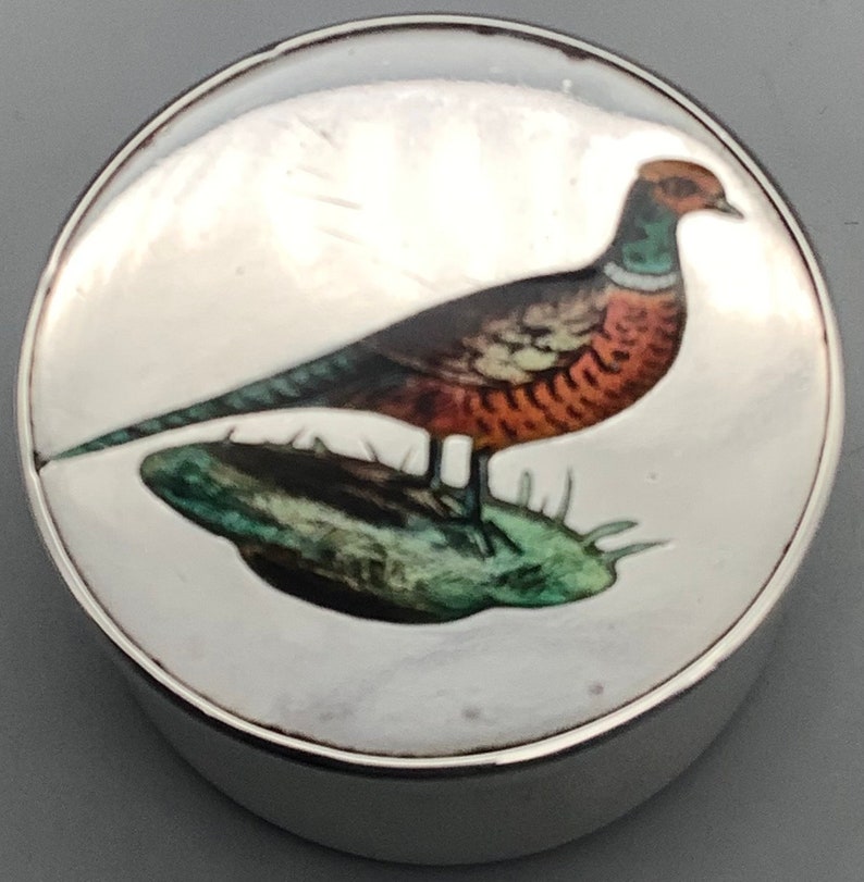 Edwardian Silver Pill Box - Etsy