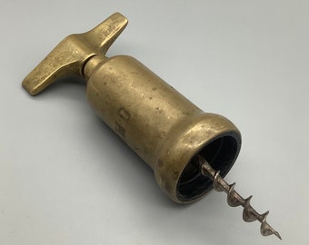 Vintage Brass Dartmoor Pixie Corkscrew - Etsy UK