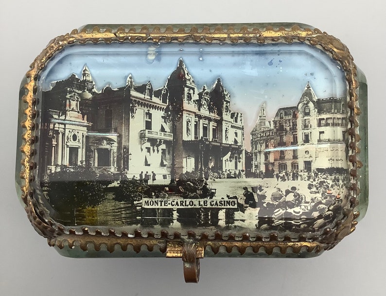 Antique French Trinket Box - Etsy