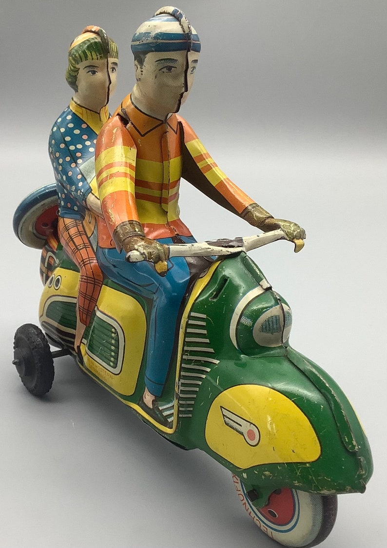 Technofix Tinplate Scooter - Etsy