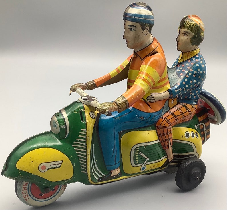Rare Technofix Friction-powered Scooter - Etsy