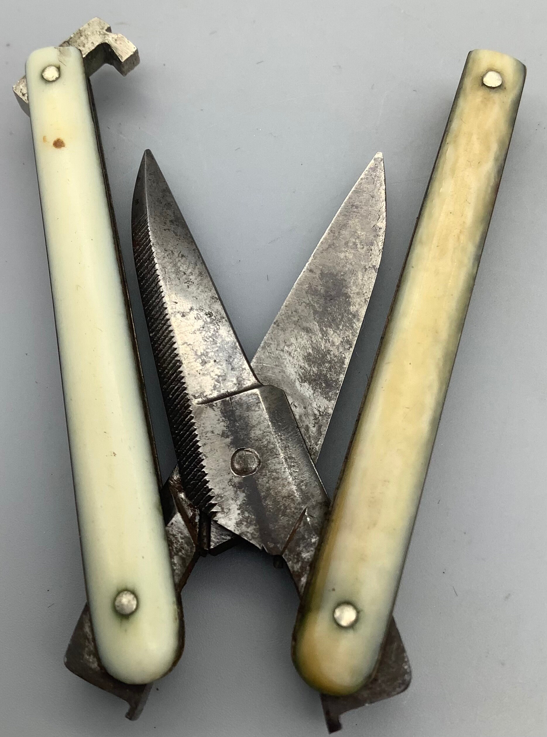 Antique Folding Pocket Travel, Scissors - Etsy