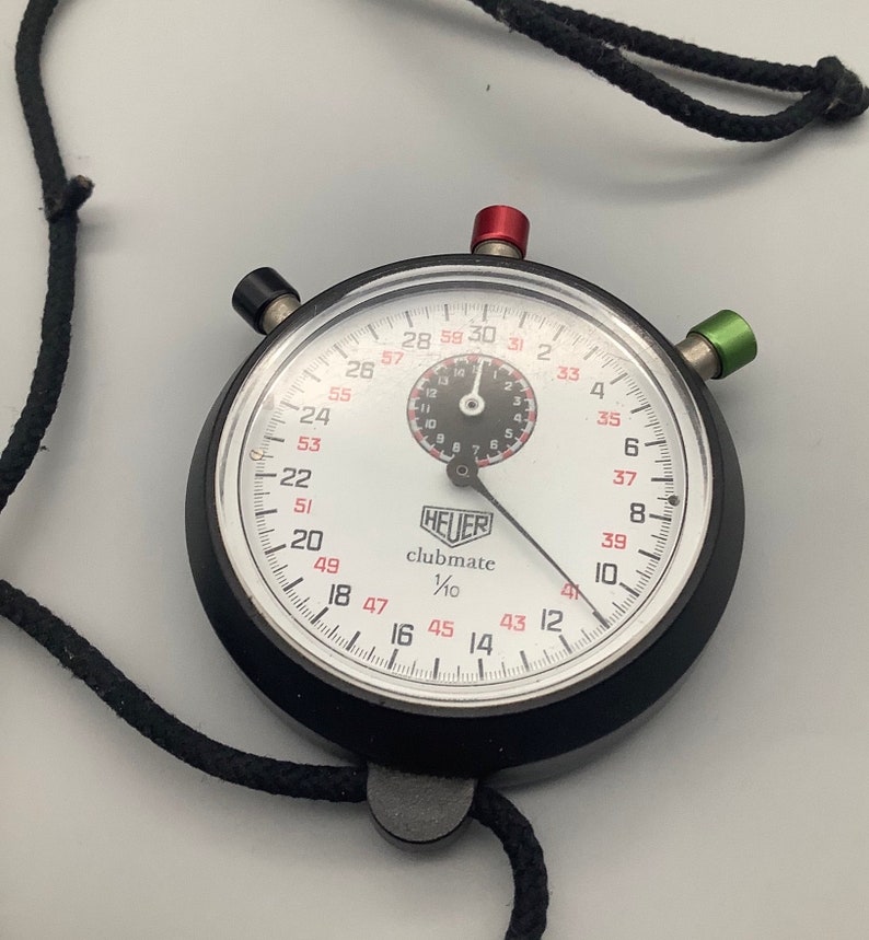 Heuer Stop Watch - Etsy