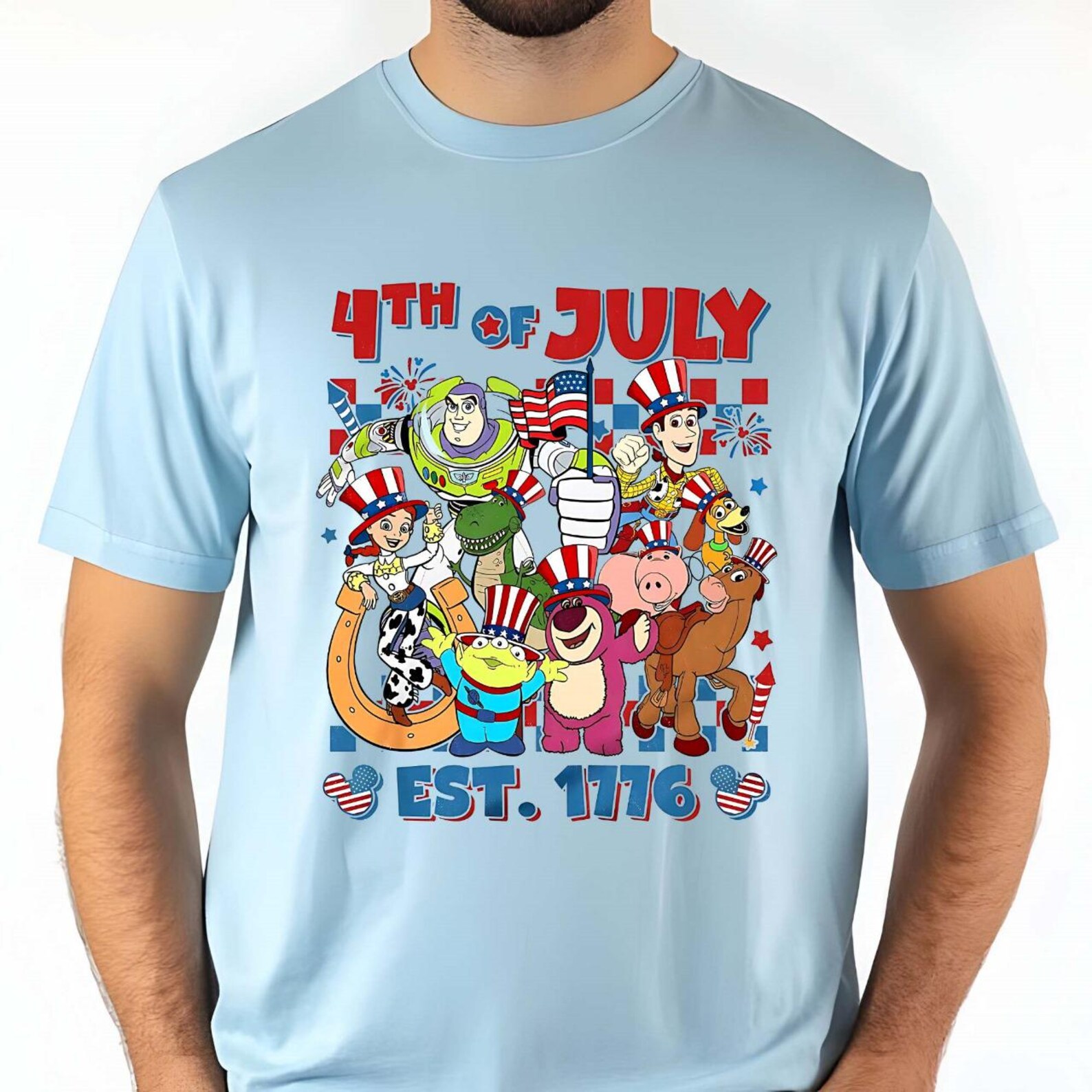 Toy Story 4th of July Png Bundle, Toy Story Characters 4th of July ...