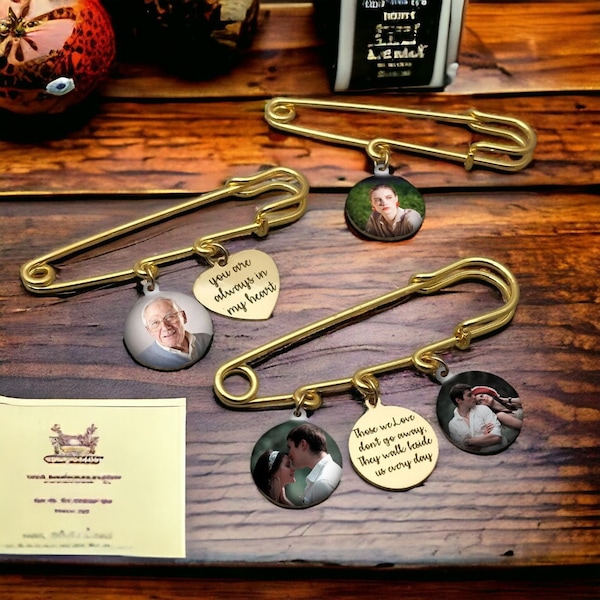 Personalized Brooch - Etsy