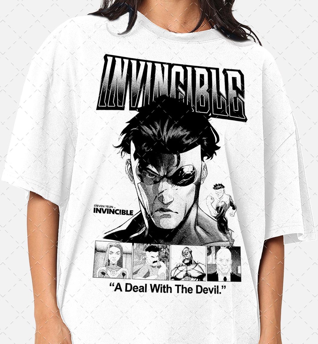 Limited Invincible T-shirt, Invincible T-shirt, Movie T-shirt, Gift for ...