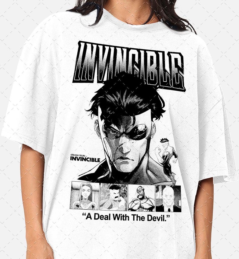 Limited Invincible T-shirt, Invincible T-shirt, Movie T-shirt, Gift for ...