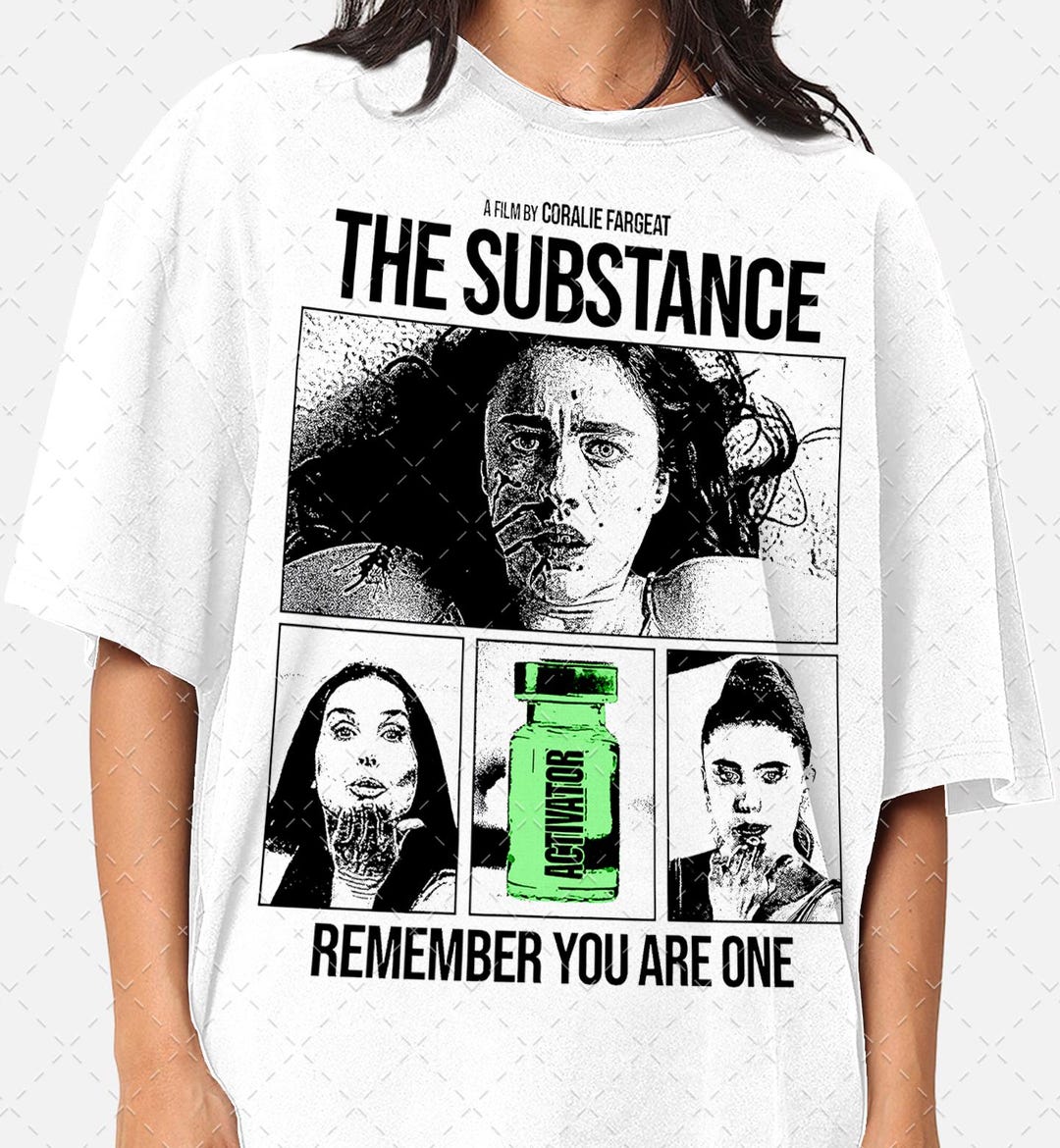 Limited the Substance T-shirt, Demi Moore T-shirt, Margaret Qualley T ...