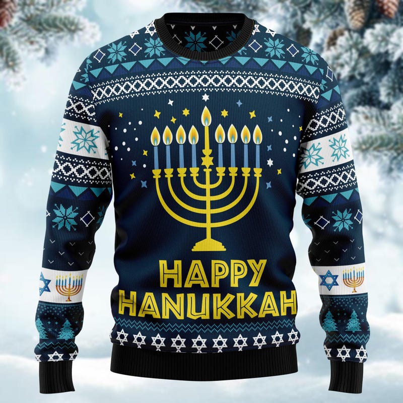 Chanukah Sweater - Etsy