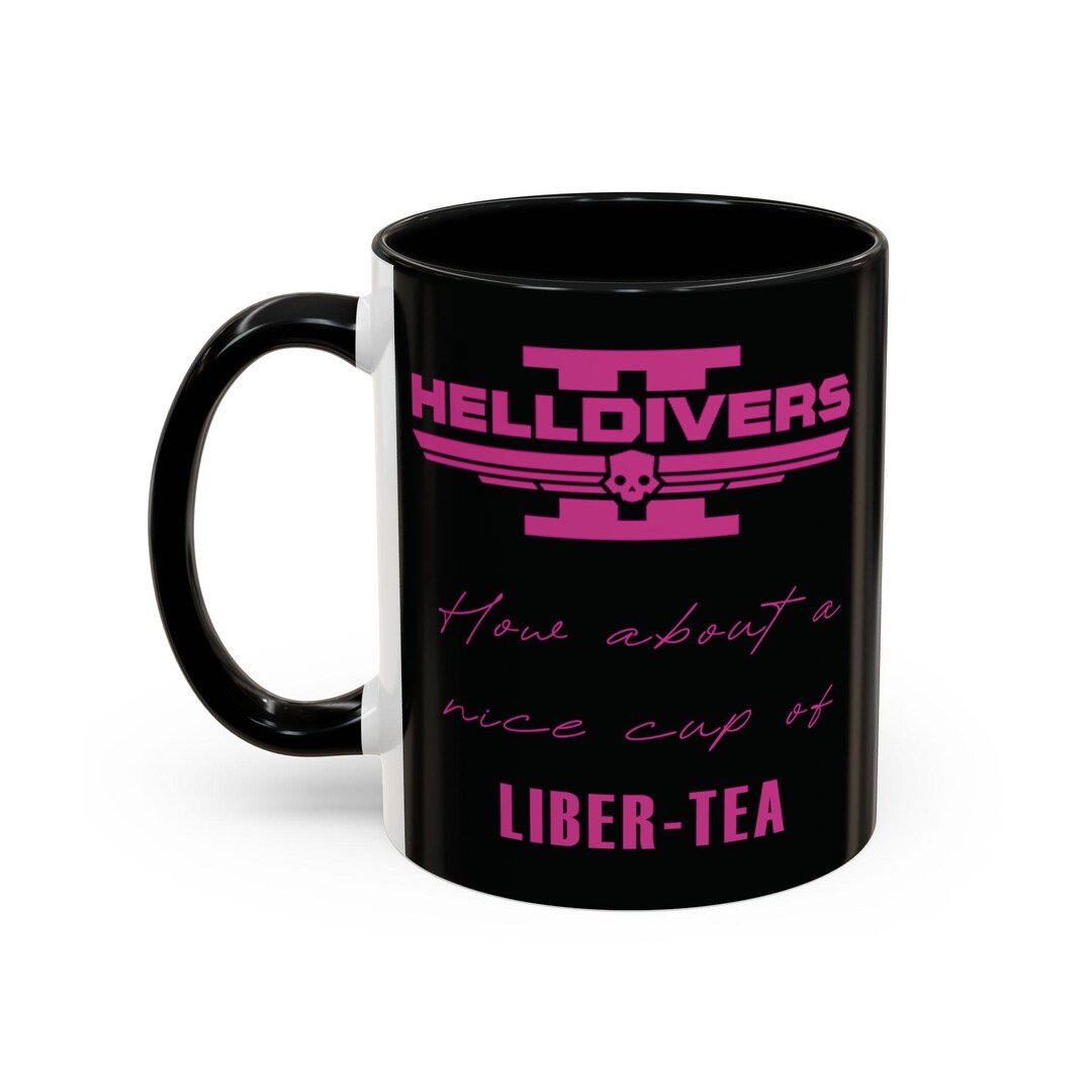 Helldivers Gamer Girl Mug, Pink Coffee Mug, Gamer Gift for Her ...