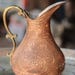 Handmade Copper Pitcher, Antique Design, Beverage Service, Vintage ...
