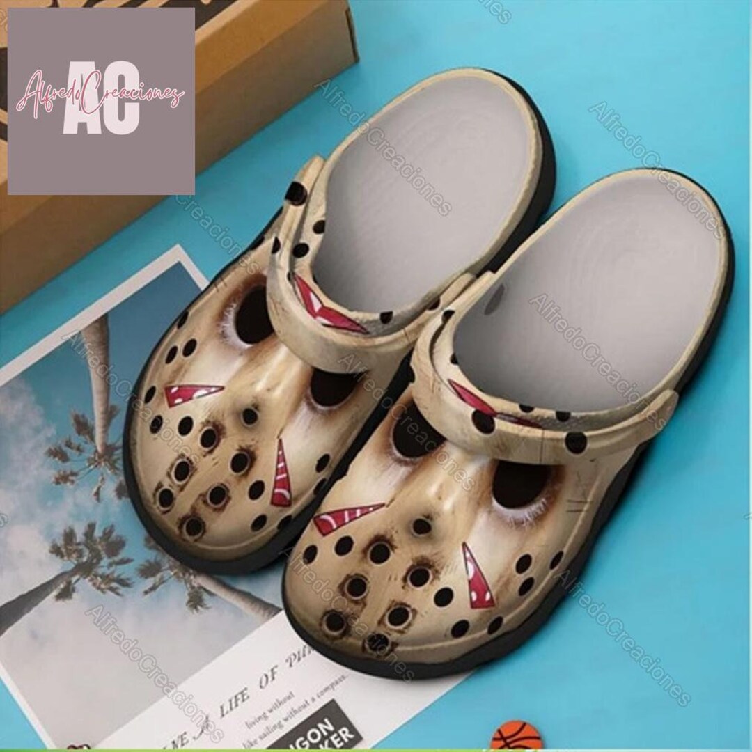 Jason Voorhees Shoes, Jason Voorhees Sandals, Horror Movie Shoes ...