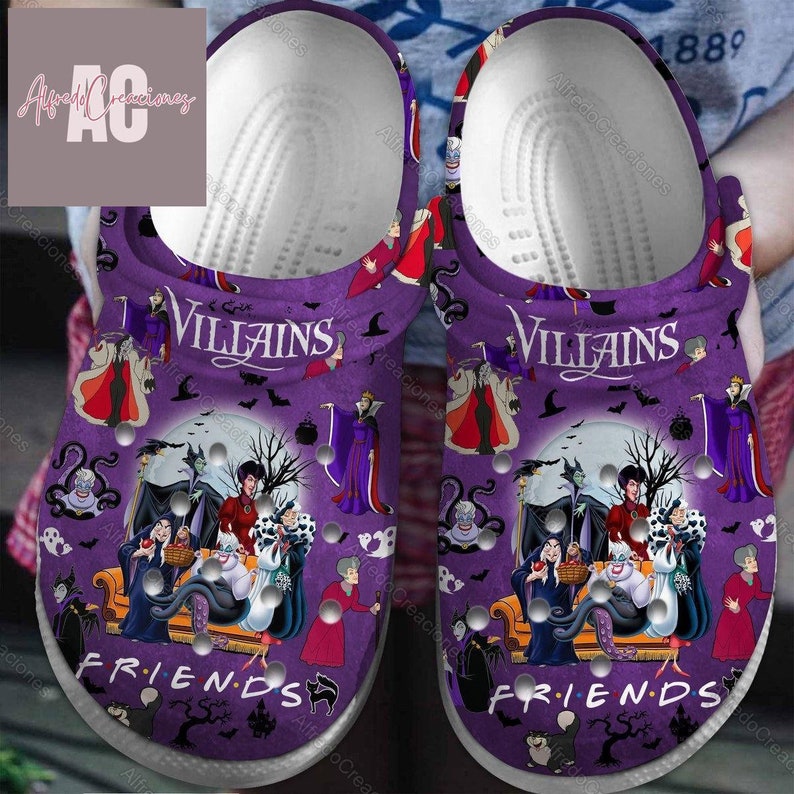 Villains Friends Shoes, Disney Villains Characters Shoes, Disney ...