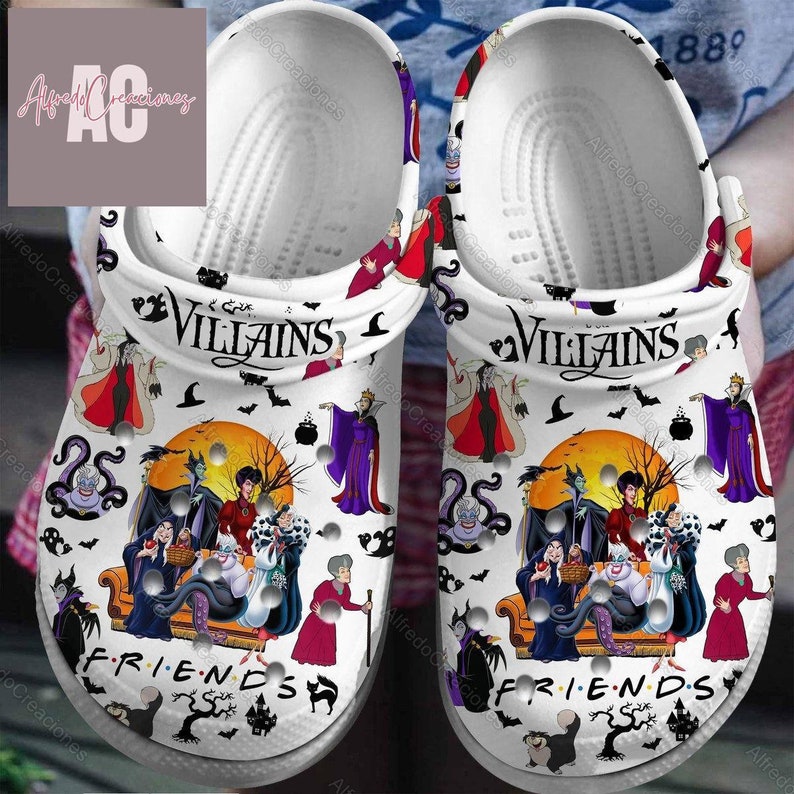 Villains Friends Shoes, Disney Villains Characters Shoes, Disney ...