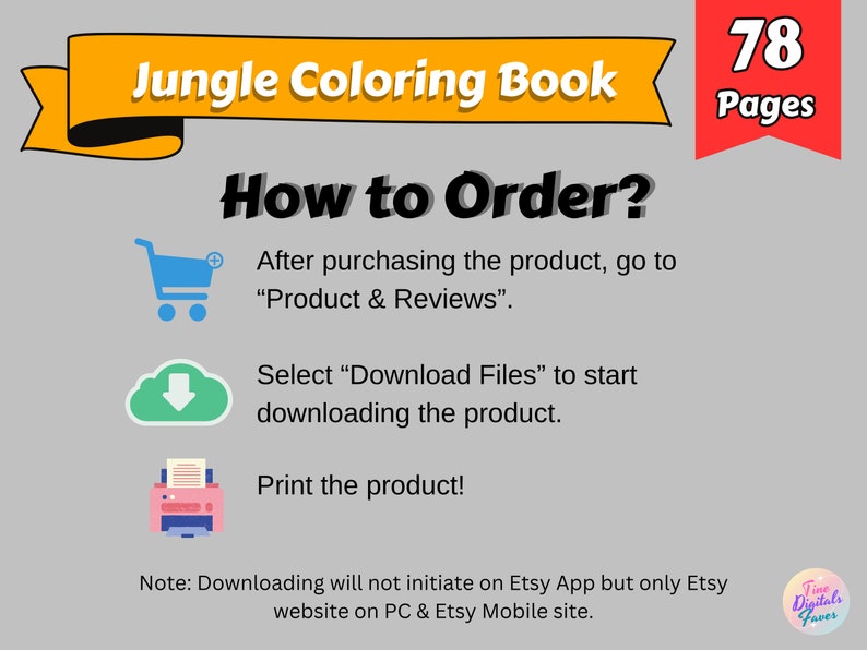 Jungle Coloring Book Printable Jungle Prints Art Easy Coloring Pages ...