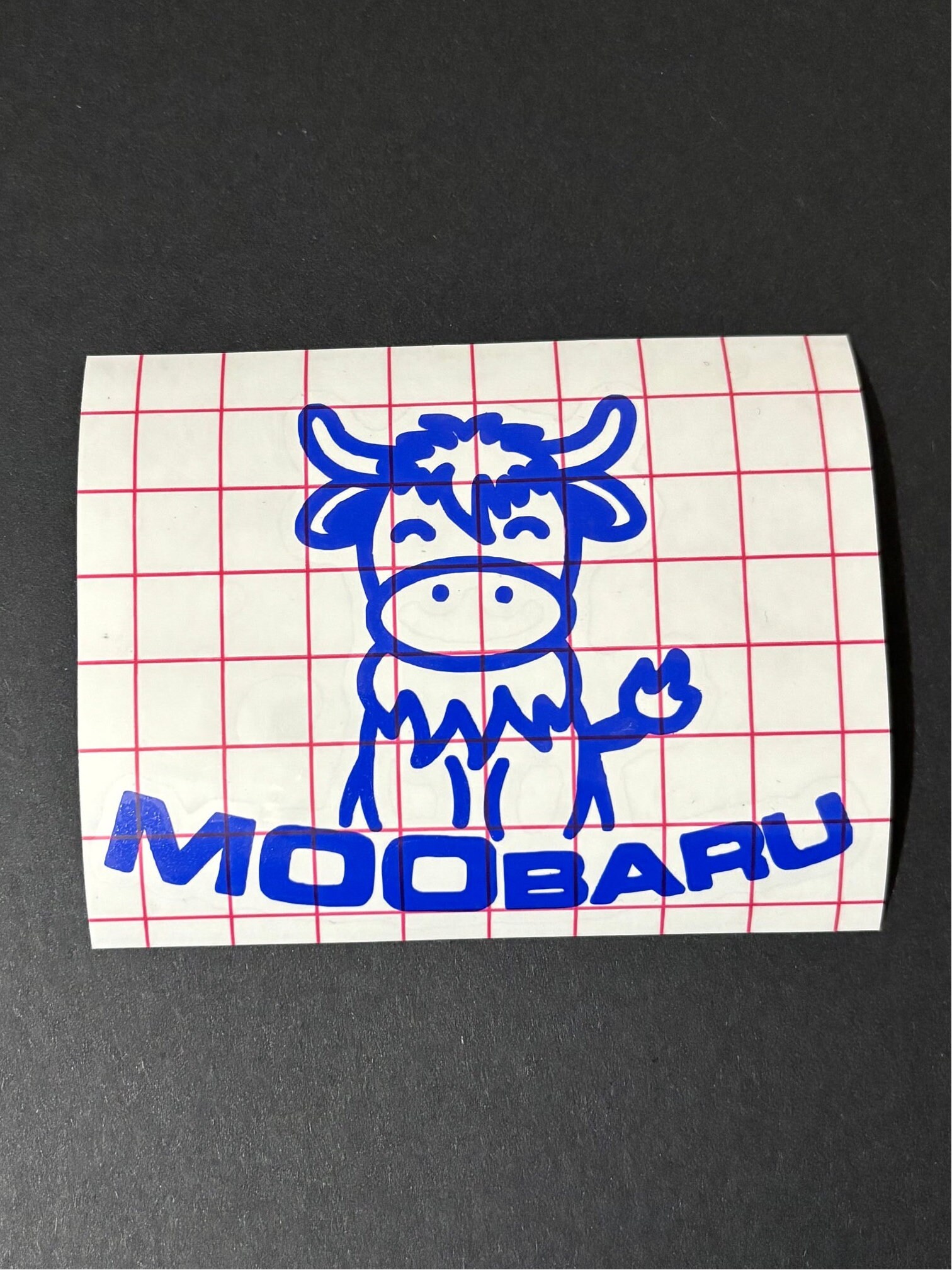 Moobaru Highland Cow Car Decal - Etsy