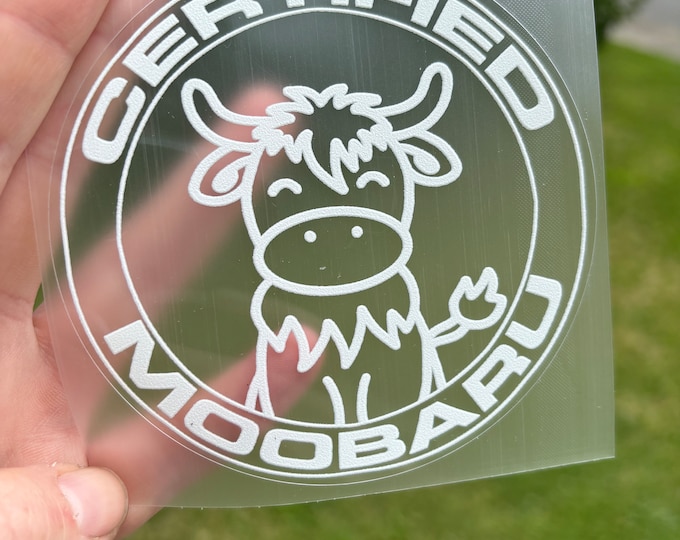 I Am Easily Distracted by Cows | Funny Cute Cow Lover Aesthetic Sticker ...