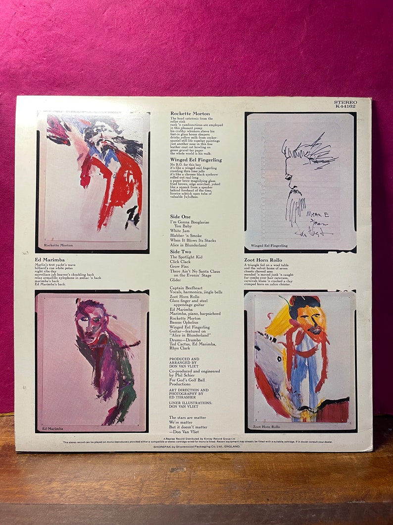 Captain Beefheart - the Spotlight Kid - Etsy