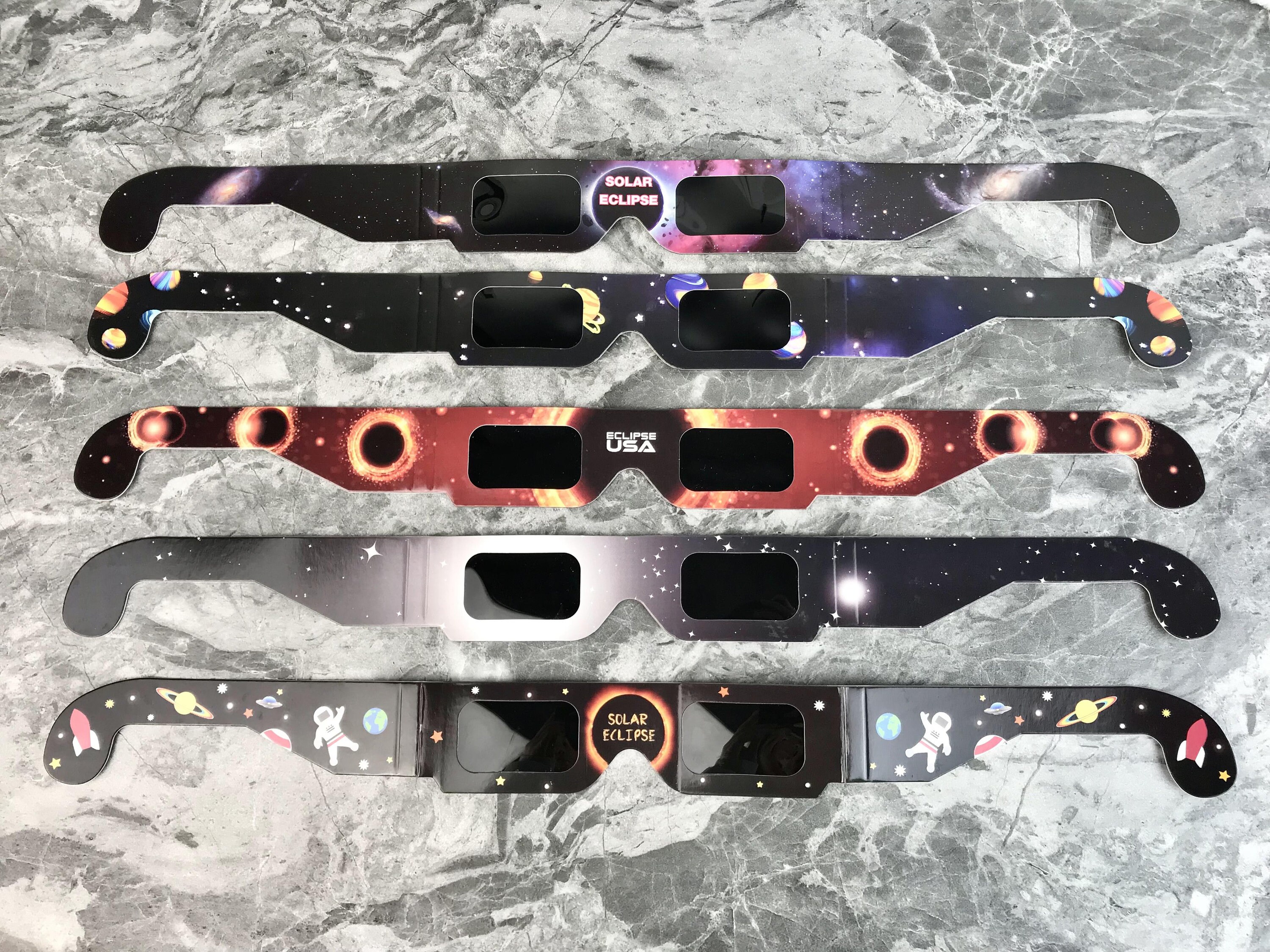 2024 Eclipse Glasses 1 Pairs ISO 12312-2 and CE Certified Solar Eclipse ...