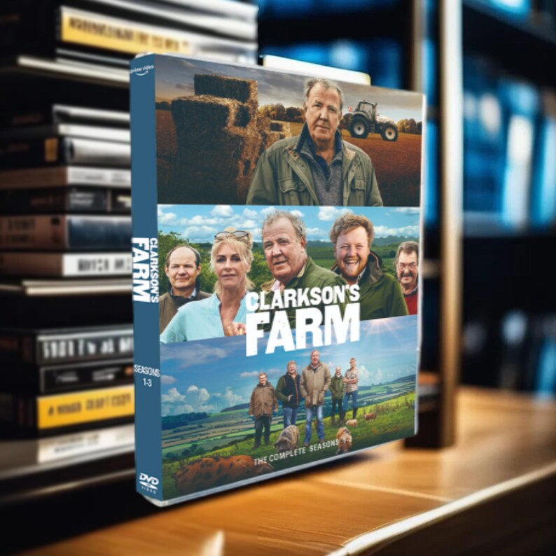 Clarkson's Farm Seasons 1-3, 6DVD English Jeremy Clarkson/caleb Cooper ...