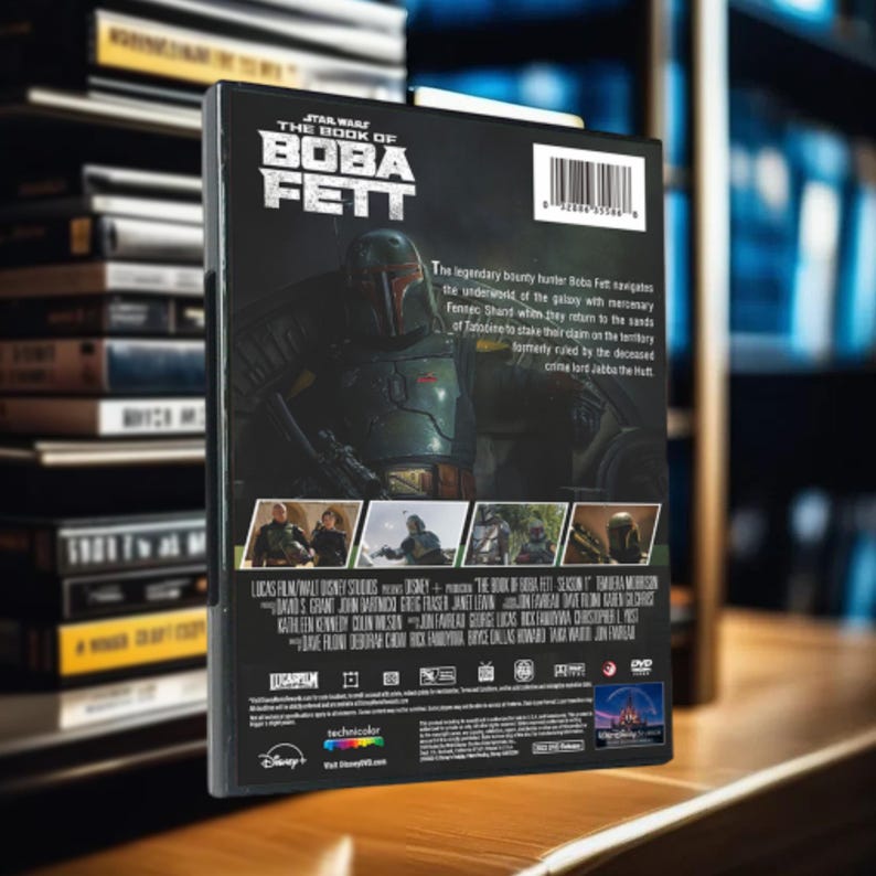 The Book of Boba Fett, 2DVD English Temuera Morrison/ming-na Wen/pedro ...