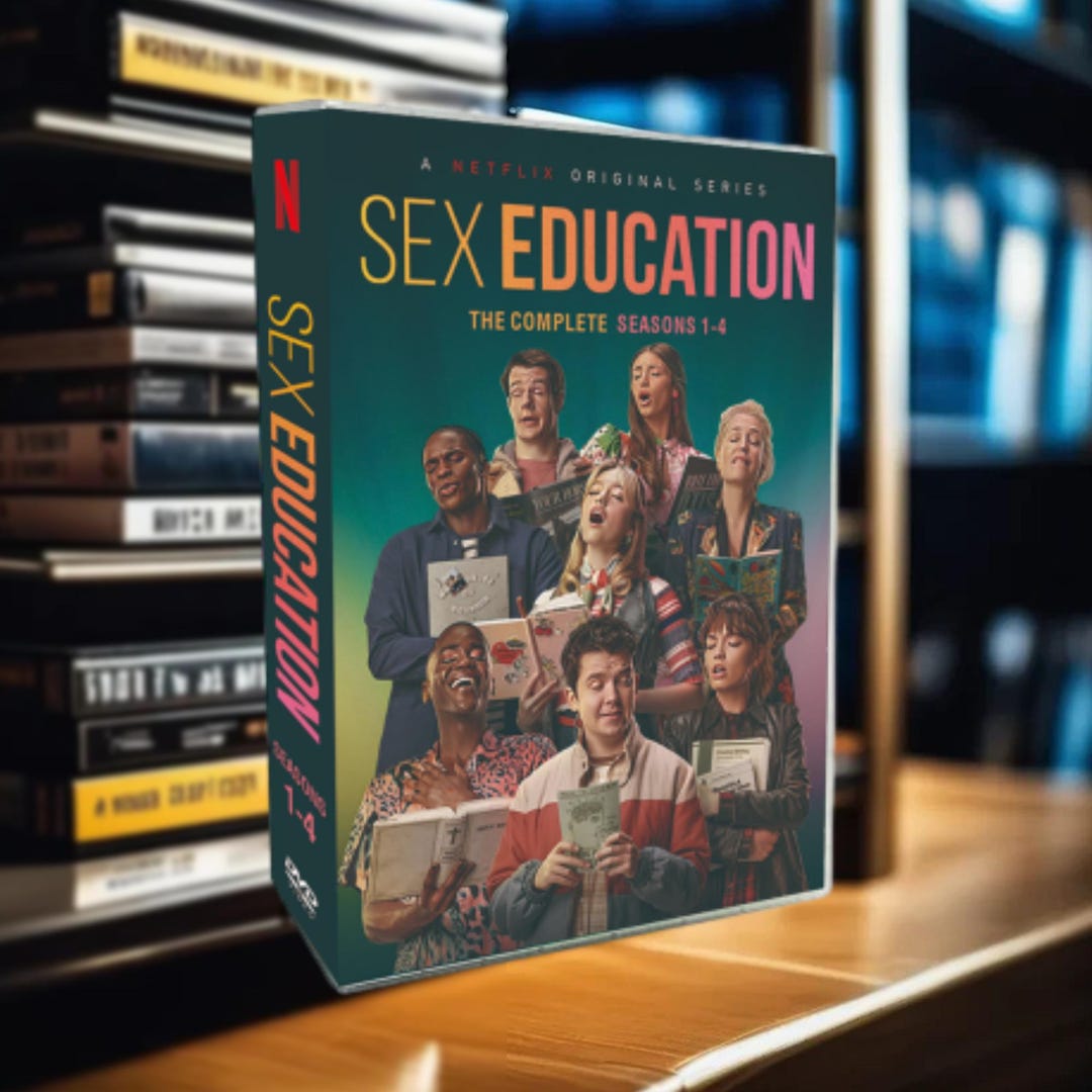 Sex Education Seasons 1-4, 12DVD English Asa Butterfield/emma Mckee ...