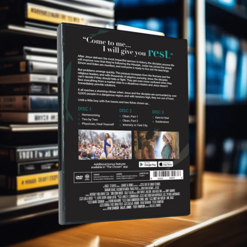 The Chosen S03, 2DVD English/french/spanish Shahar Isaac / Jonathan ...