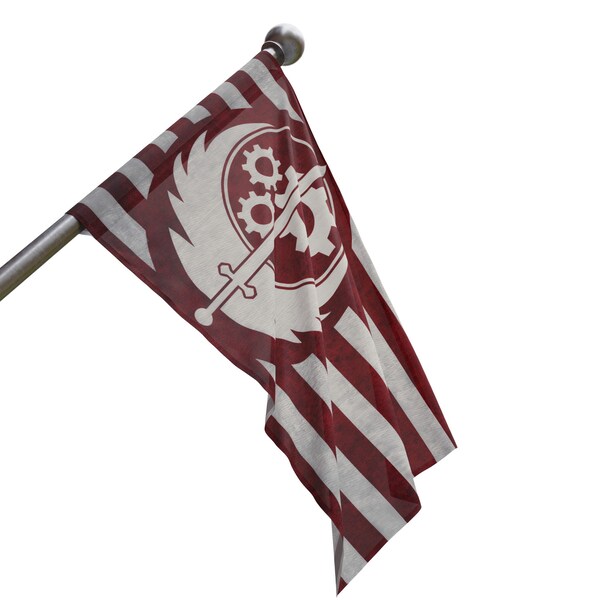 Brotherhood of Steel Flag - Etsy