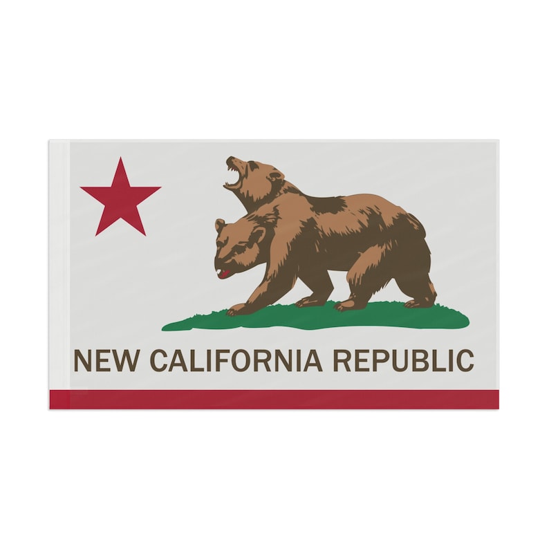 Fallout NCR New California Republic Flag - Etsy