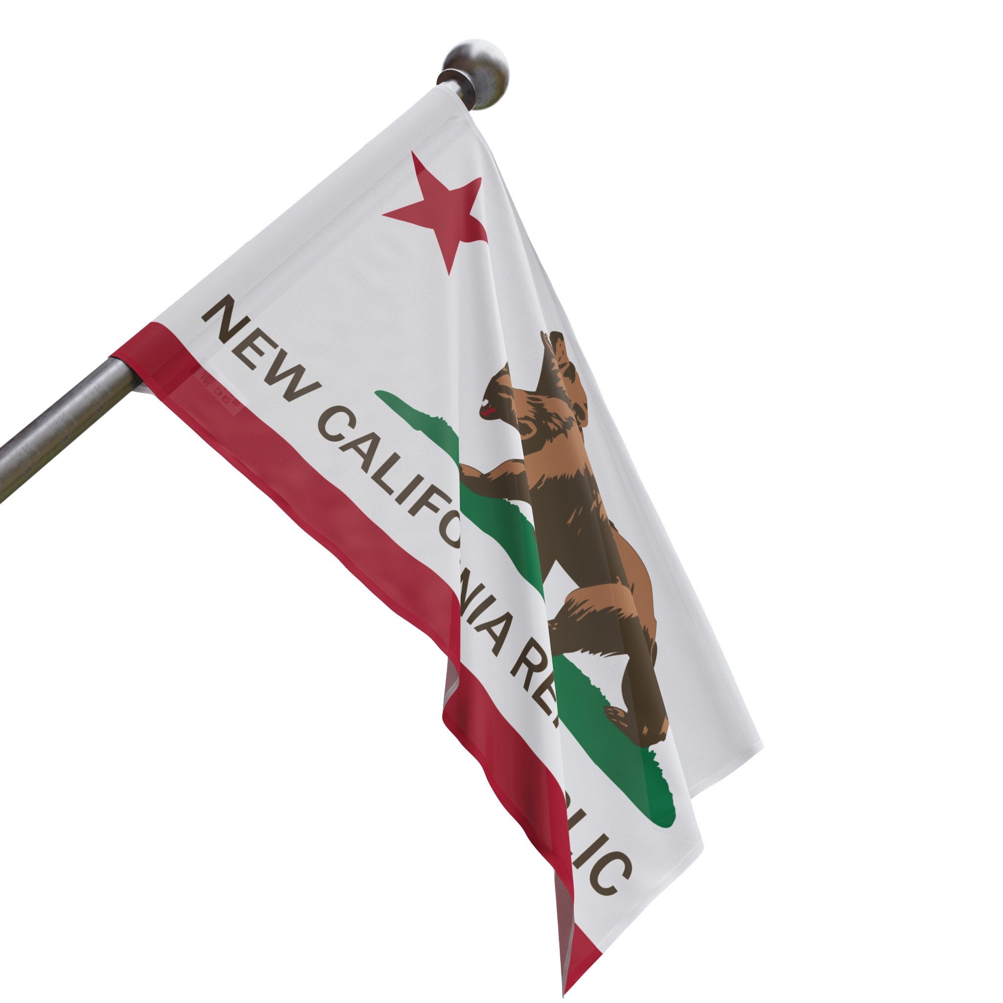 Fallout NCR New California Republic Flag - Etsy