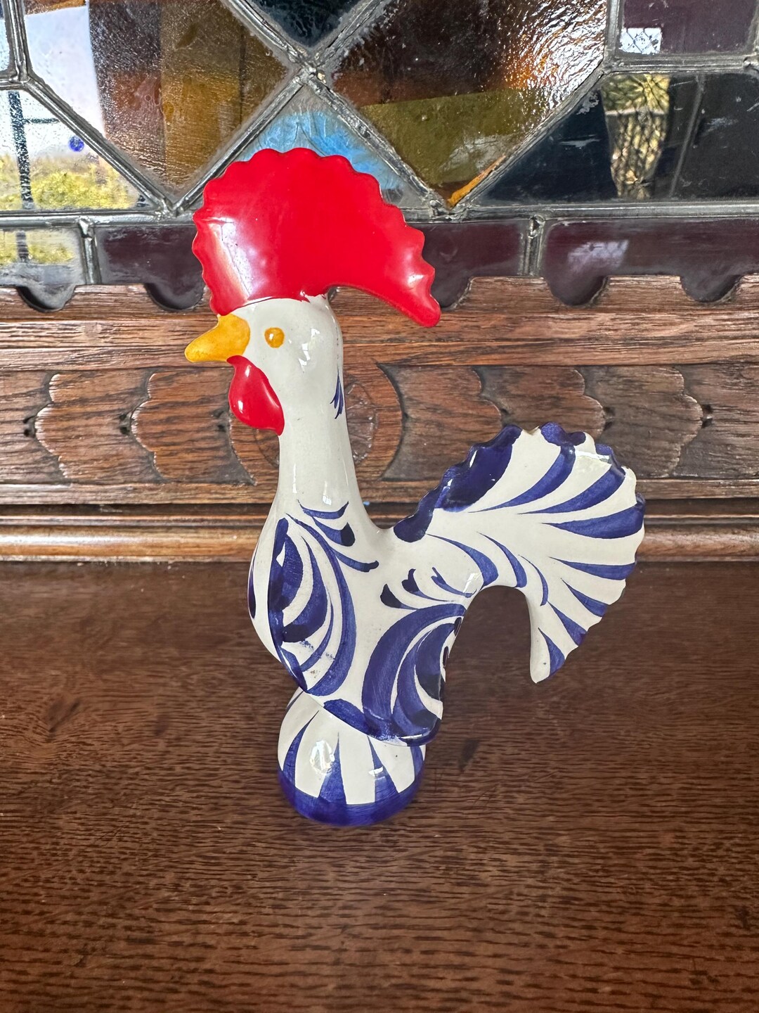 Hand Painted Portuguese Good Luck Rooster of Barcelos - Galo De ...