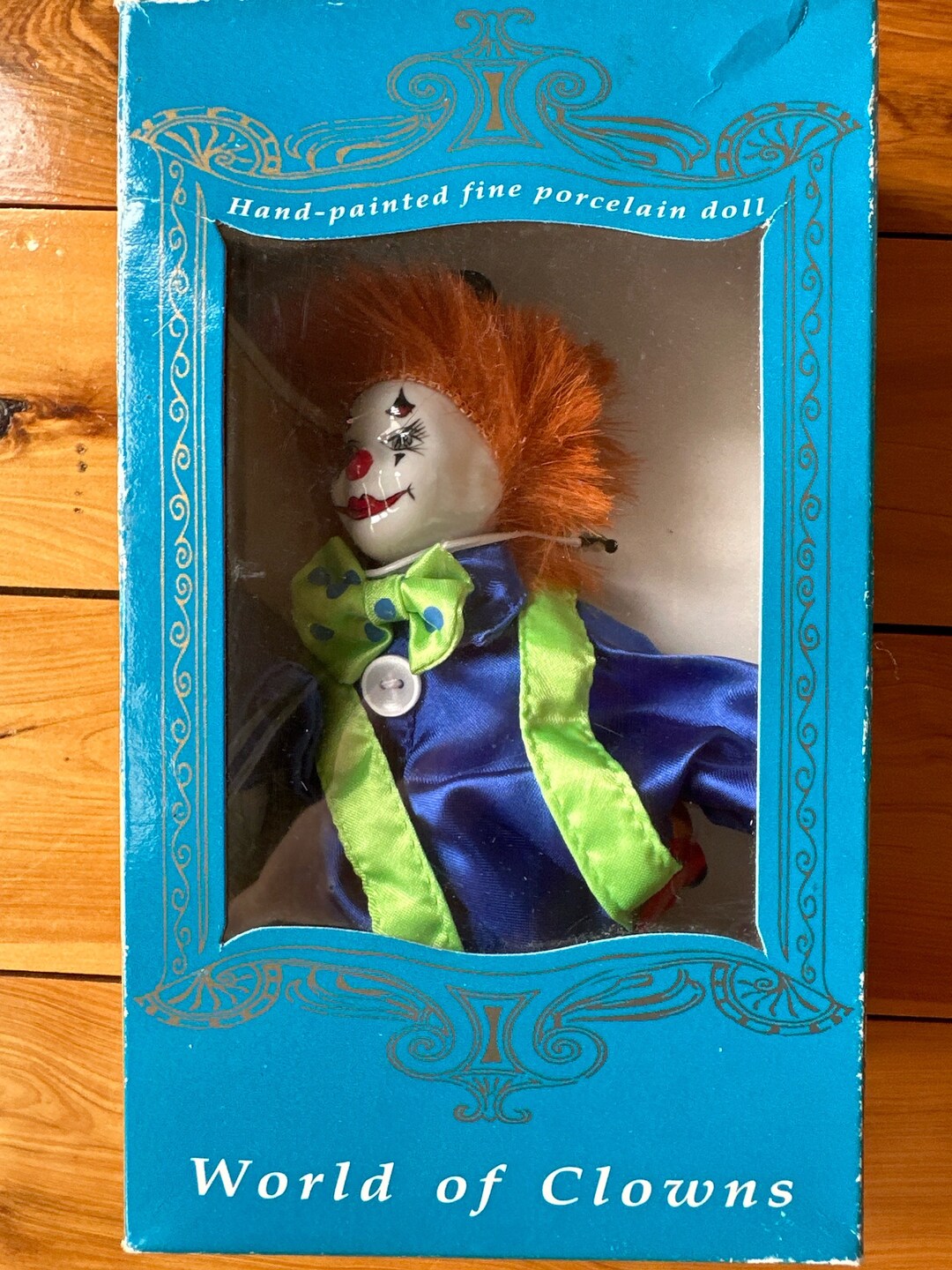 World of Clowns Vintage Hand Painted Fine Porcelain Clown - Etsy