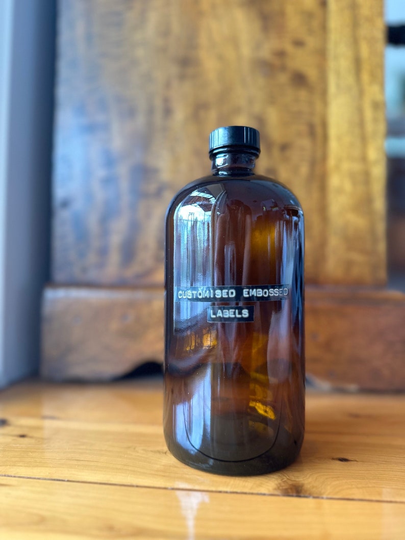 Customised Embossed Labels (EA-400 Standard Text Size) - Etsy