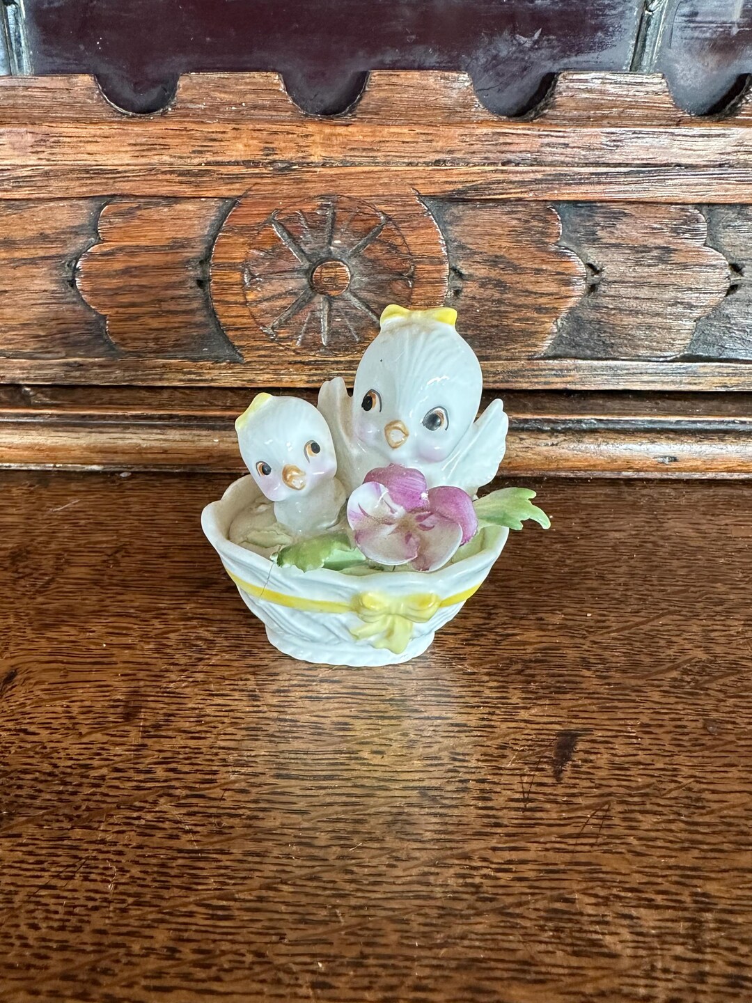 Vintage Maruri Masterpiece - Birds in a Basket - Bone China - Etsy