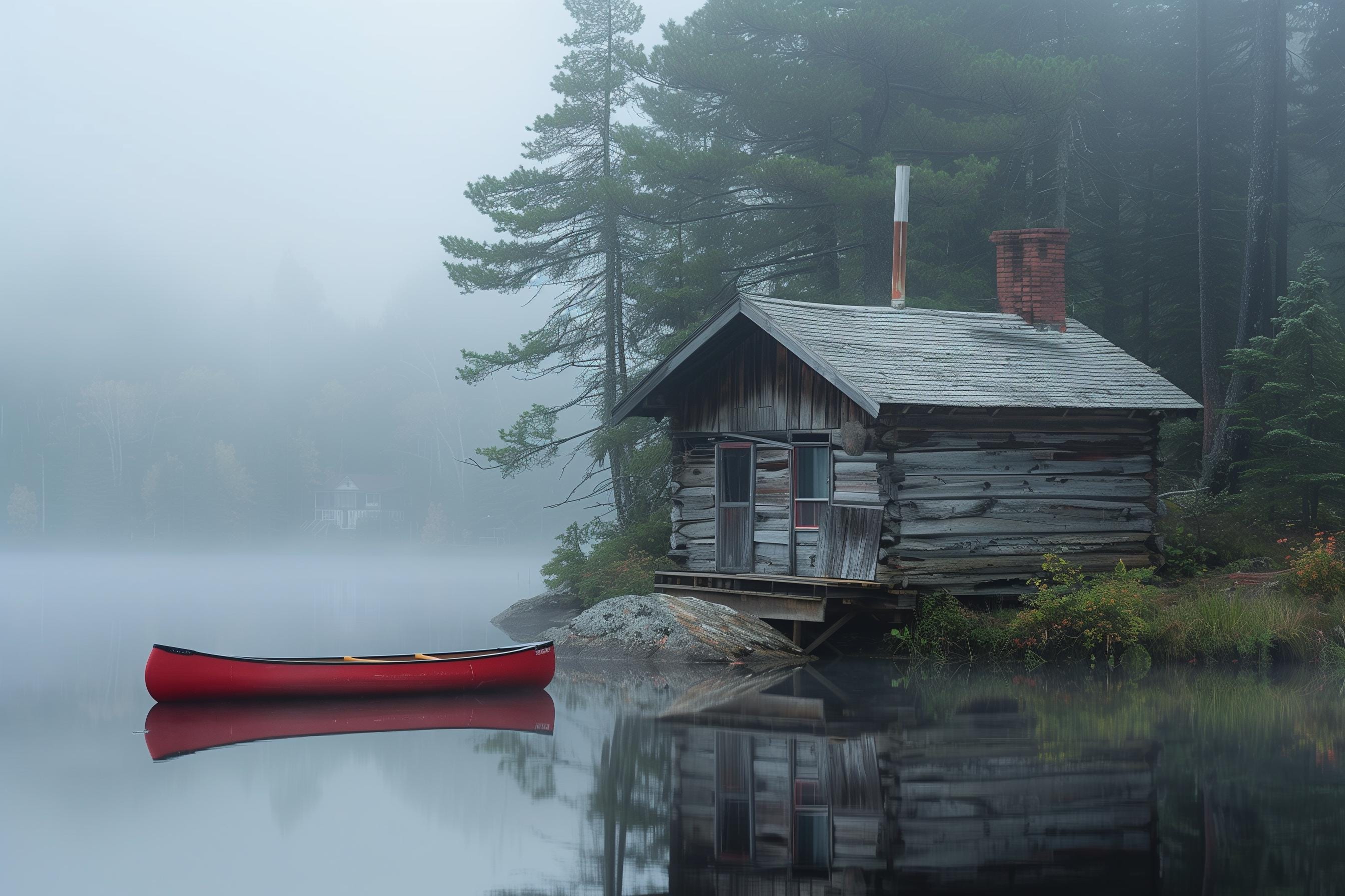 Log Cabin Wall Calendar 2025 (US & CA) - Etsy