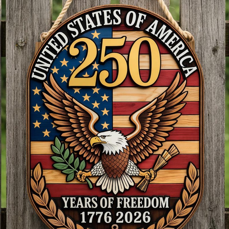 Usa 250th Anniversary Wreath - Etsy