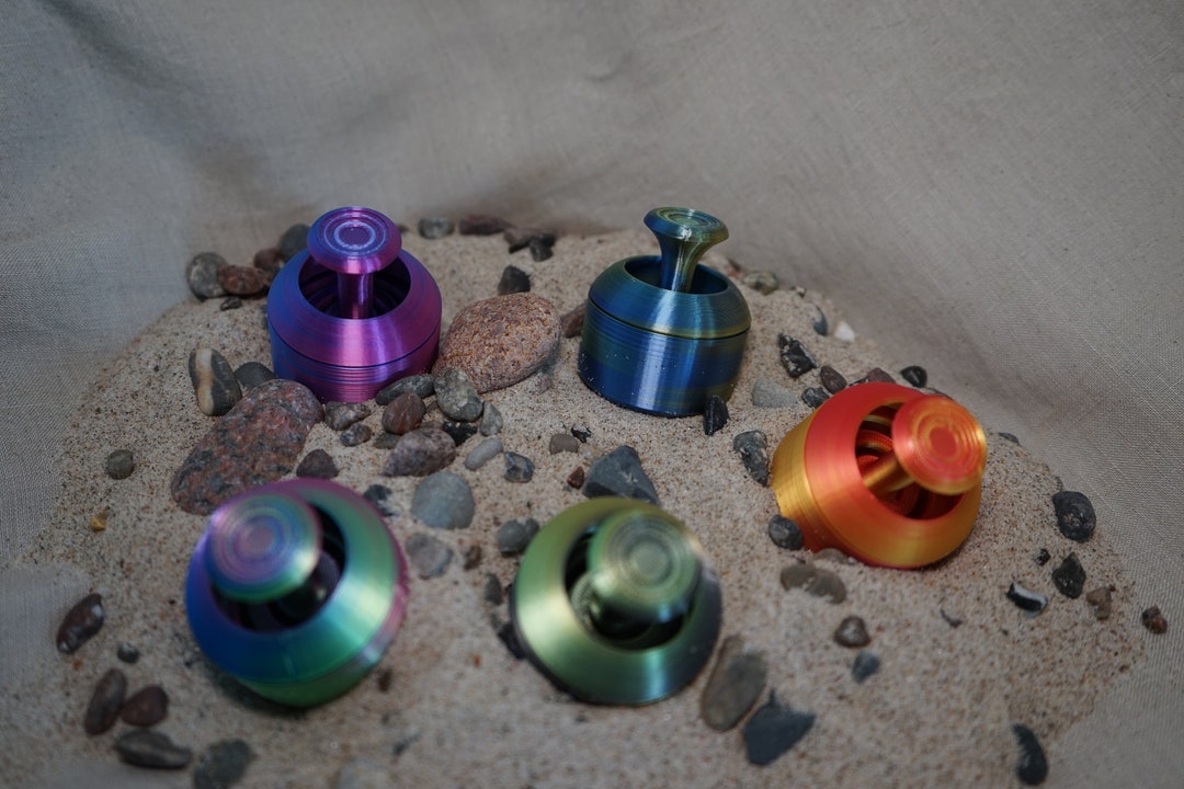 THE BUTTON Fidget Toy Anti-stress Toy Concentration Aid Tangle Toy ...