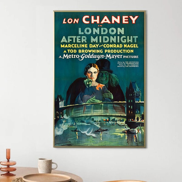 London After Midnight Poster - Etsy