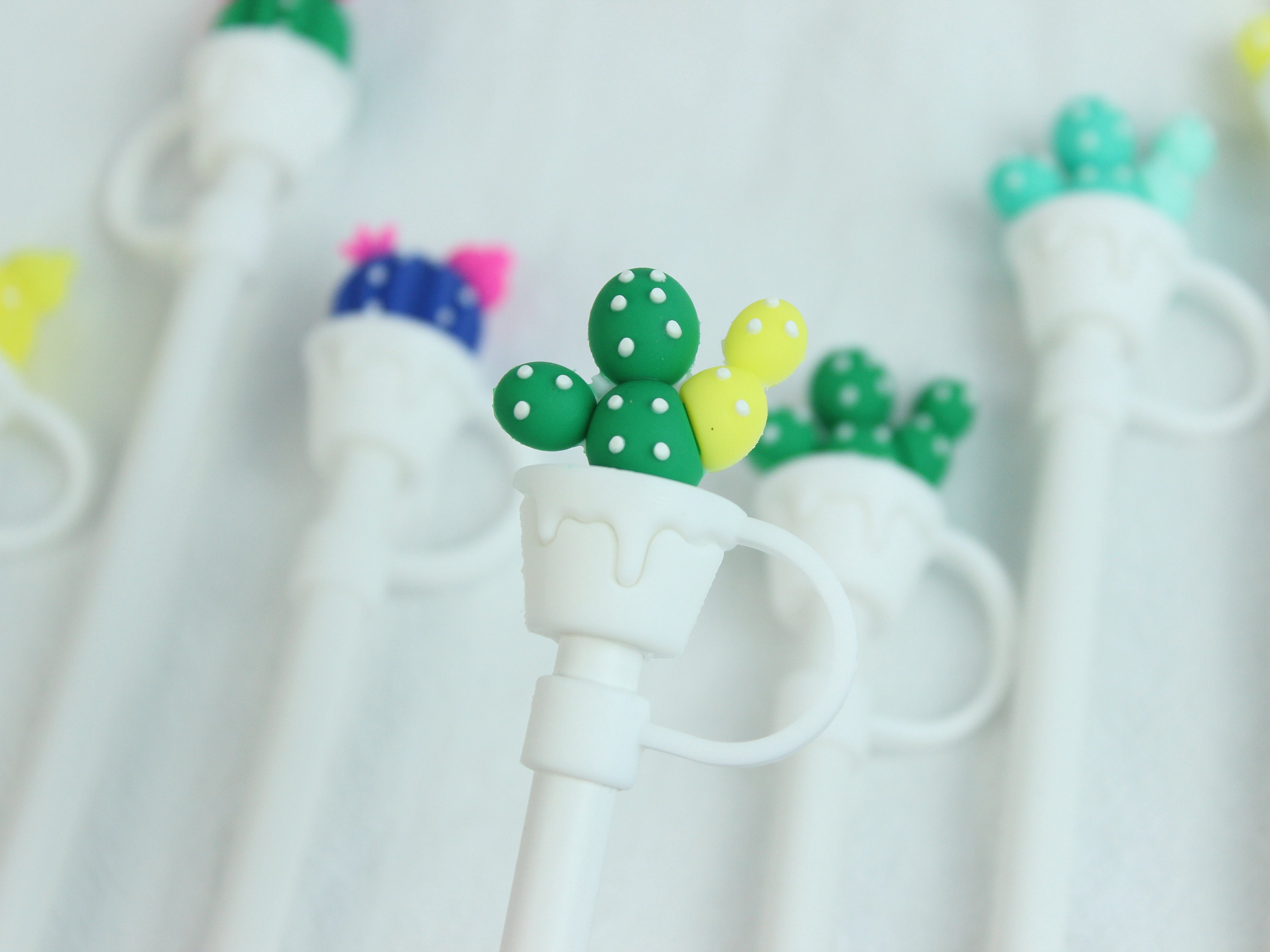 Stanley Straw Toppers-cactus/prickly Pear Straw Toppers-stanley ...