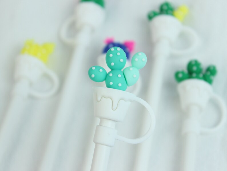 Stanley Straw Toppers-cactus/prickly Pear Straw Toppers-stanley ...