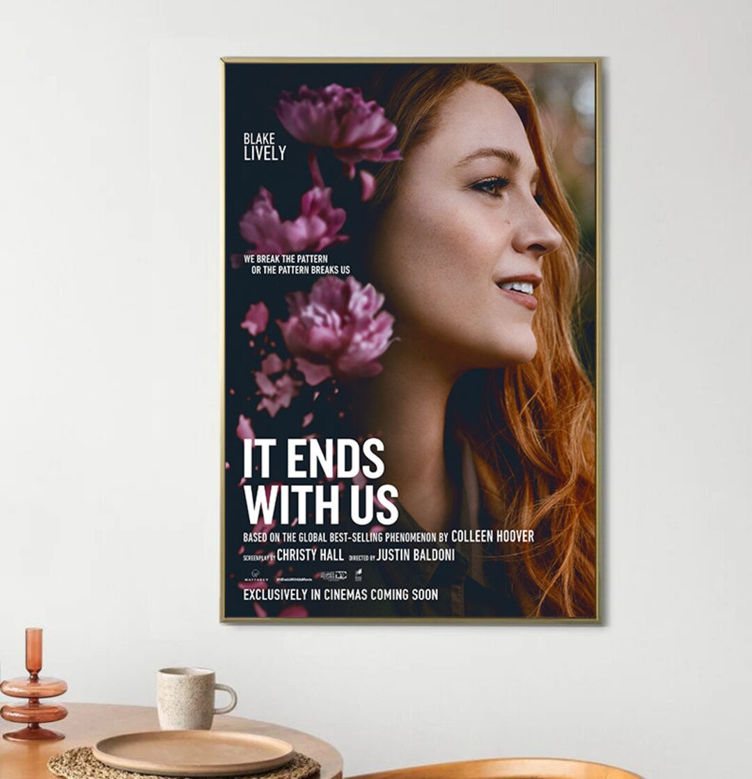 It Ends With Us Classic Movie Poster Canvas Print Home Decor Wall Art ...