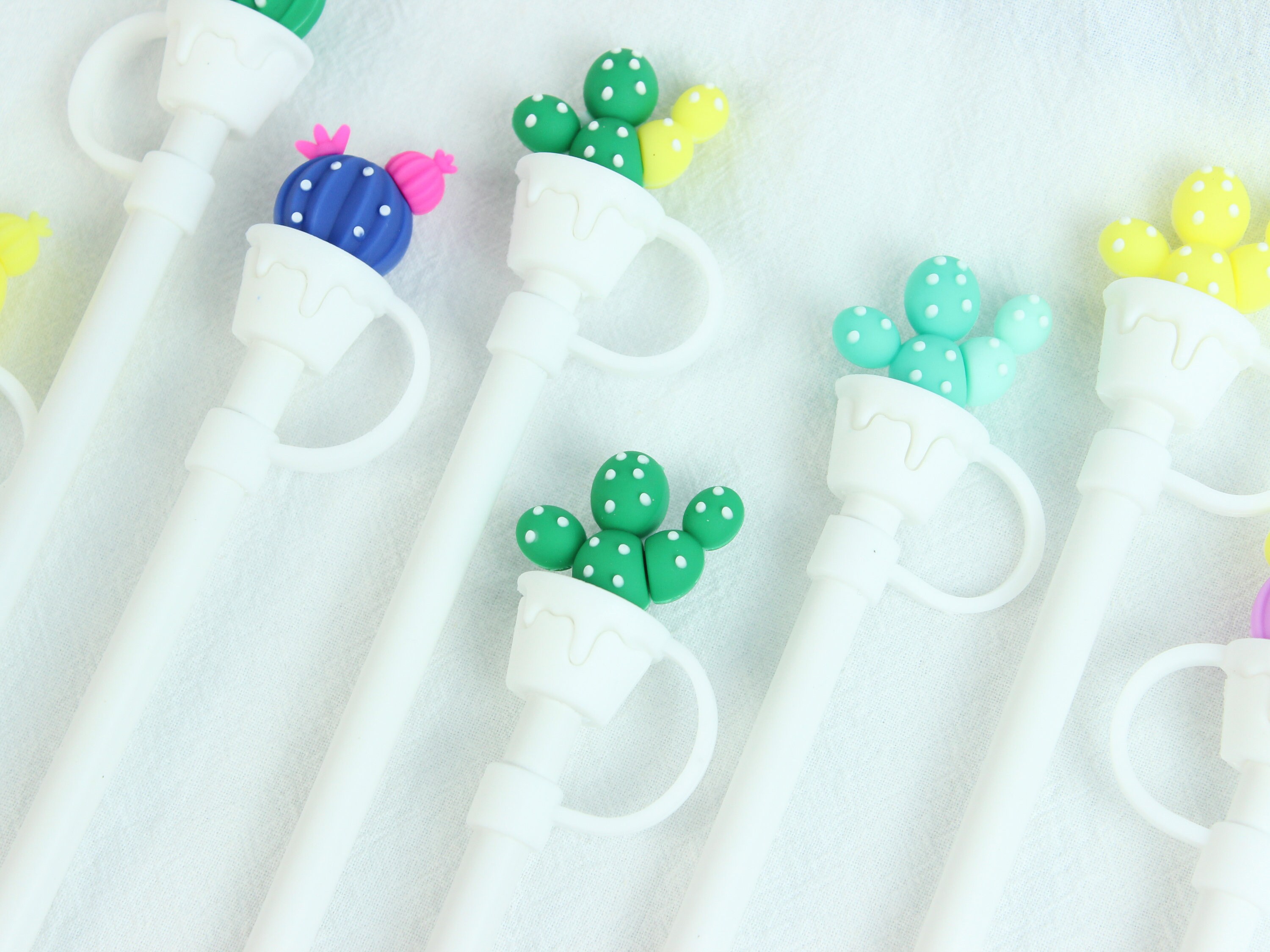 Stanley Straw Toppers-cactus/prickly Pear Straw Toppers-stanley ...